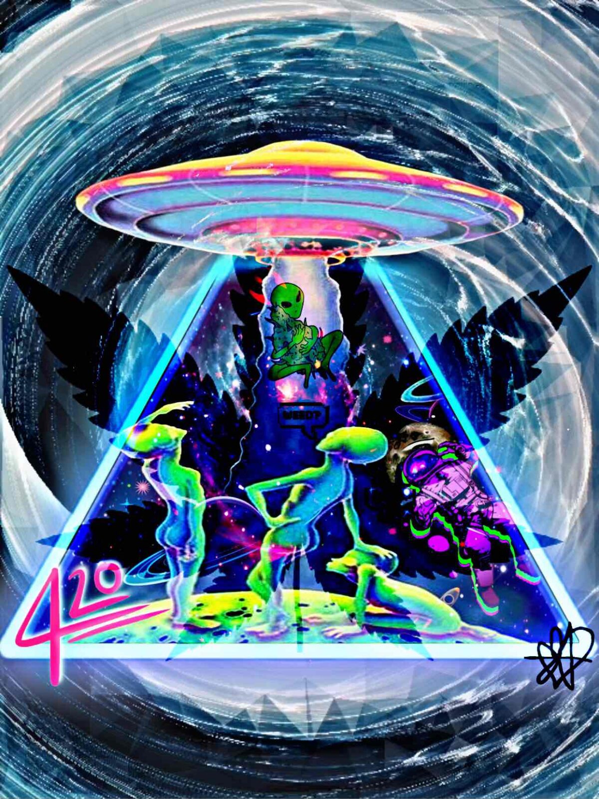 Neon 420 Aliens – GANG